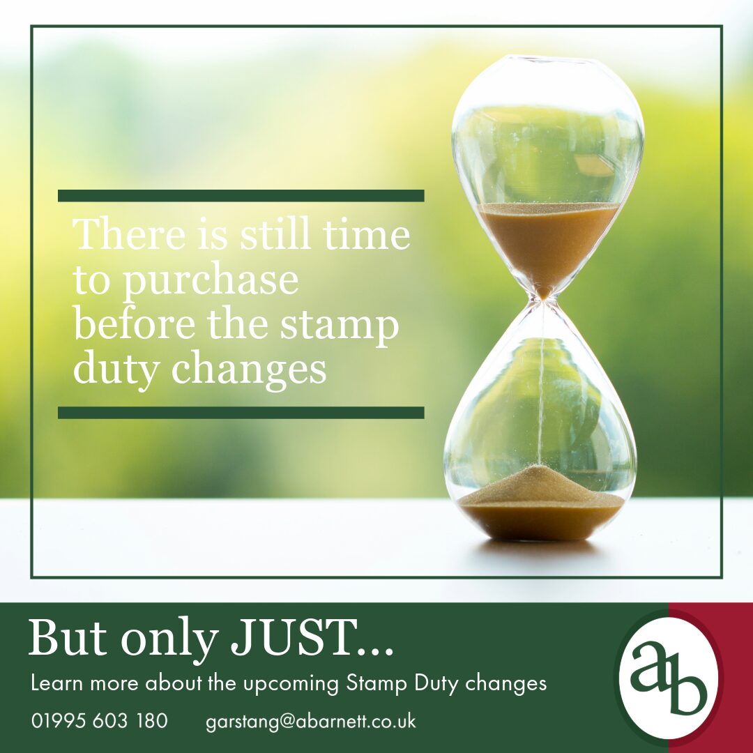 Stamp Duty Change - Armitstead Barnett